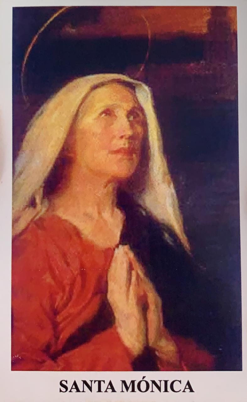 Santa Mónica dedicó su vida a cambiar la vida de su hijo.