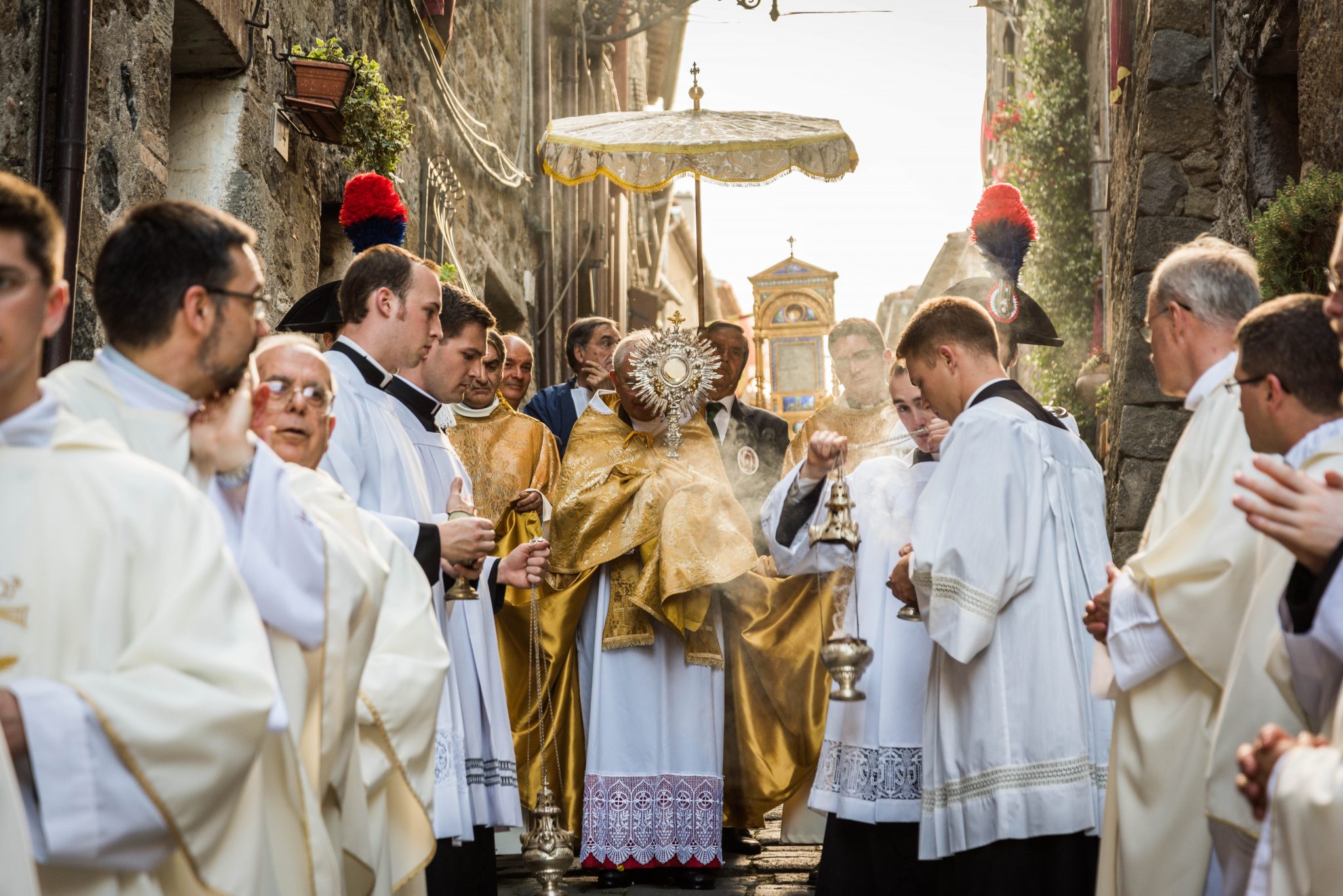 Procesión, octava de Corpus Christi, Aprendermos que una procesión
