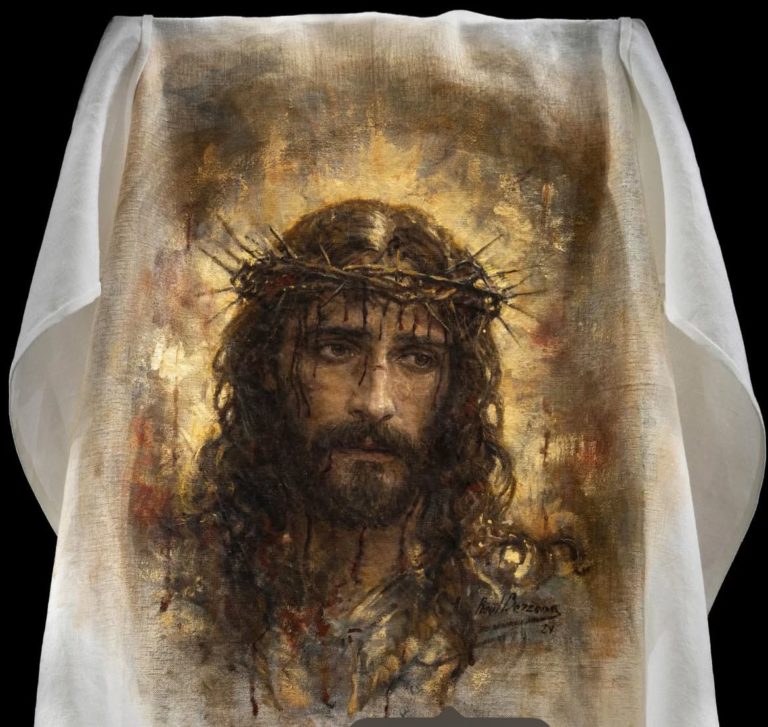 UNA PIADOSA MUJER ENJUGA EL ROSTRO DE JESÚS - Hablar con Jesús